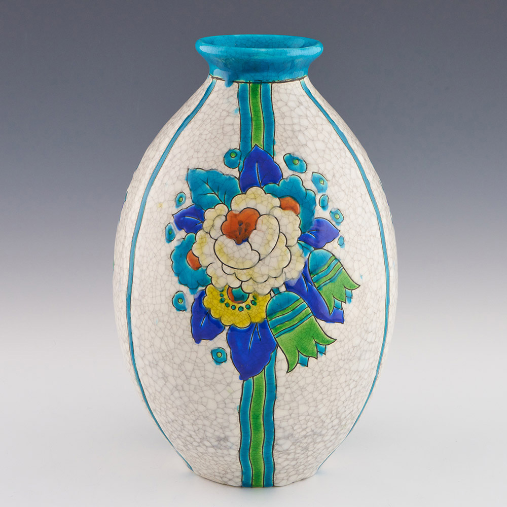 Charles Catteau Vase for Boch Freres c1925