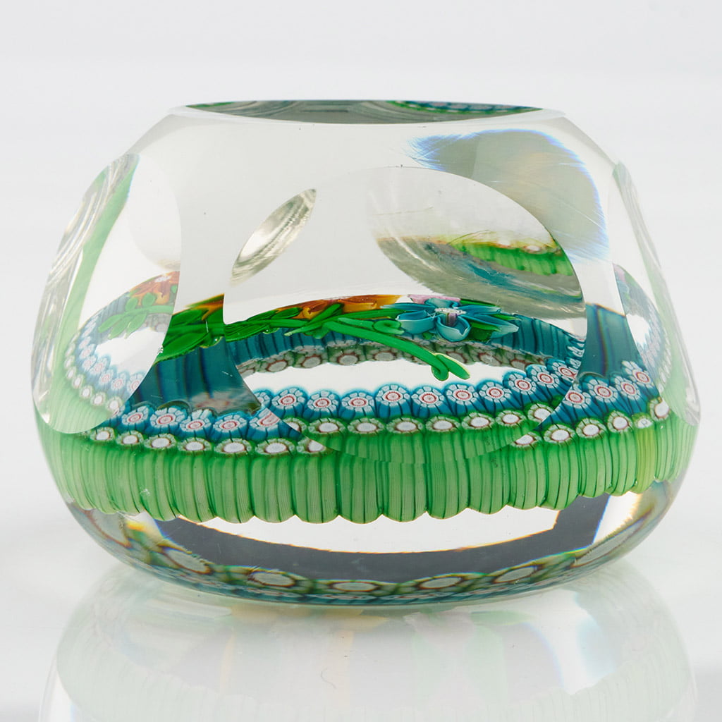Perthshire Paperweight Lampwork Bouquet 1983E