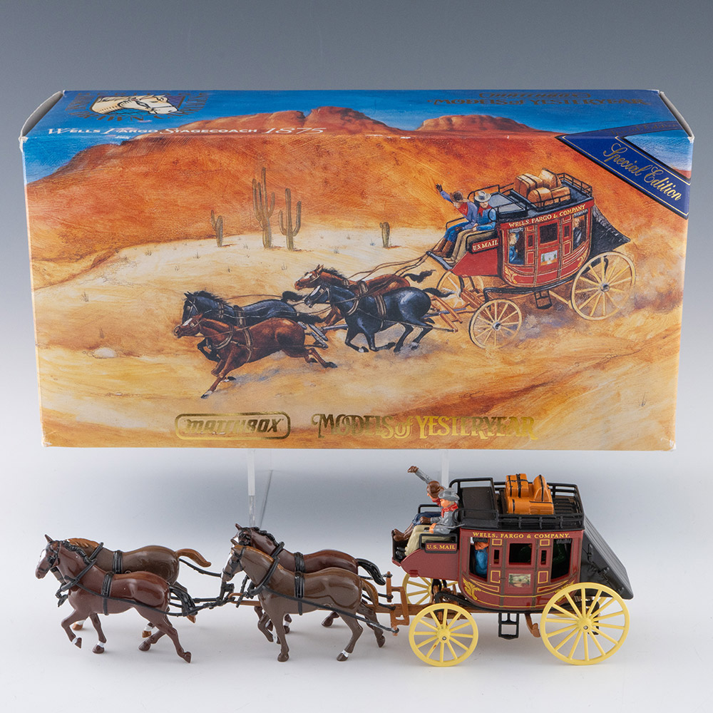 Matchbox Toys Models of Yesteryear Wells Fargo Stagecoach