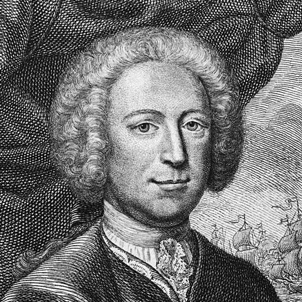 COMMODORE ANSON, SOME SAILORS, A NICE WORCESTER TEA BOWL AND ALLIGATORS ...