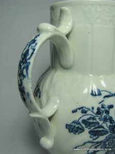 Worcester / Caughley Mask Head Jug c1775