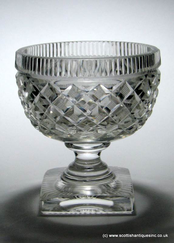 SOLD – Early 19th Century Irish Cut Glass Sucrier