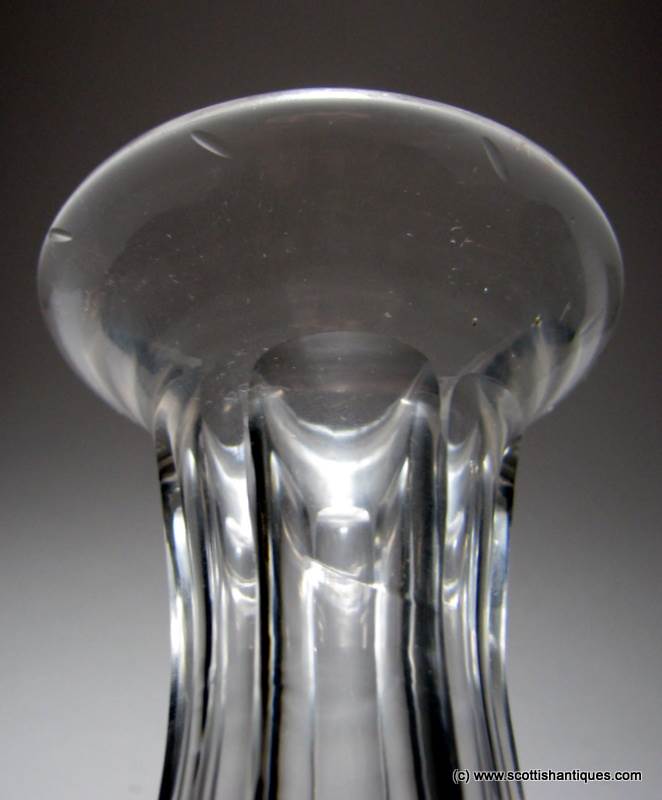 Victorian Double Gill Glass Whisky Measure 1868
