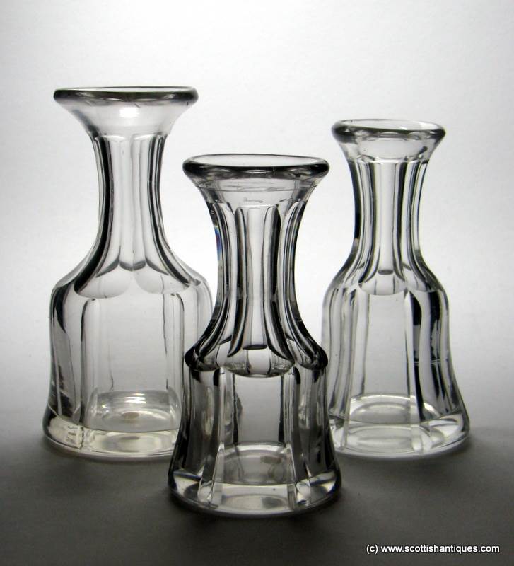 Victorian Double Gill Glass Whisky Measure 1868
