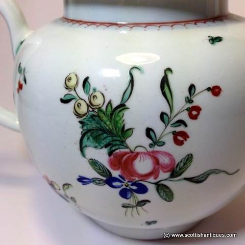 Liverpool Porcelain Teapot c1770