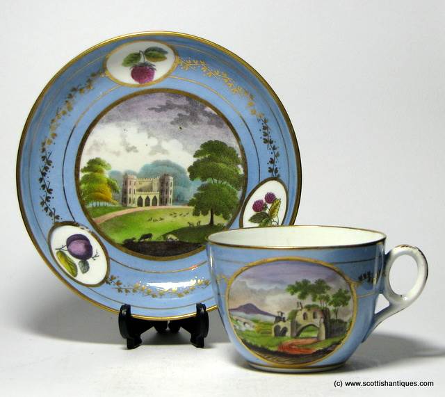 A New Hall Cup and Saucer, pattern 1092