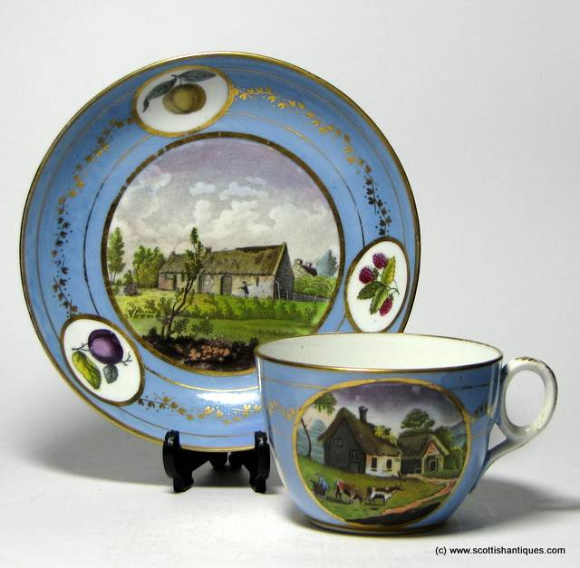 A New Hall Cup and Saucer, pattern 1092