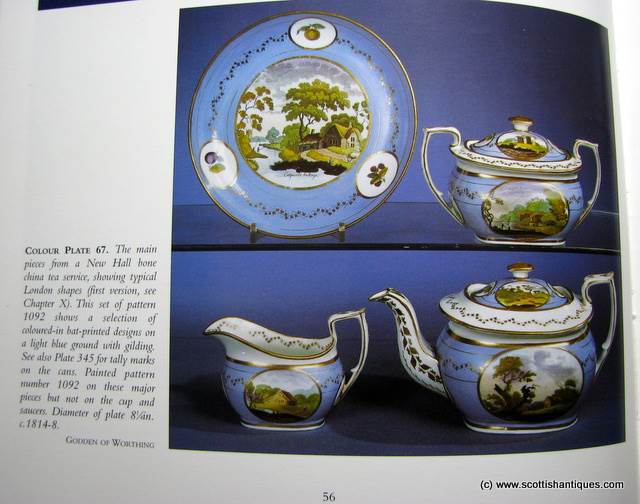 A New Hall Cup and Saucer, pattern 1092