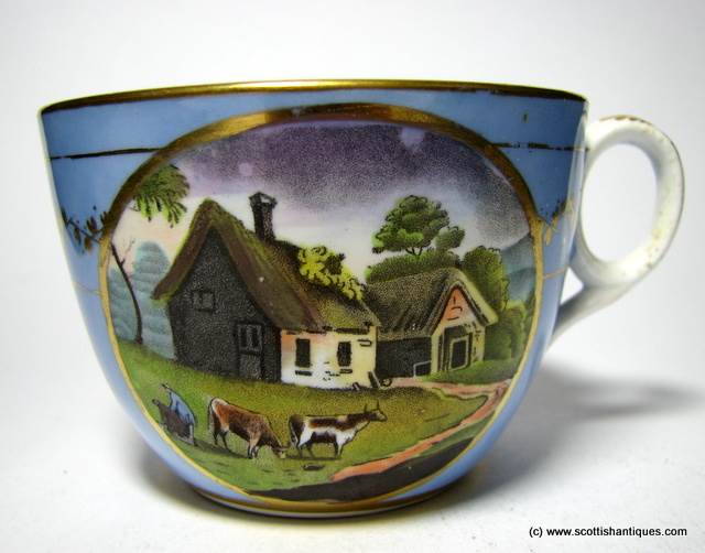 A New Hall Cup and Saucer, pattern 1092