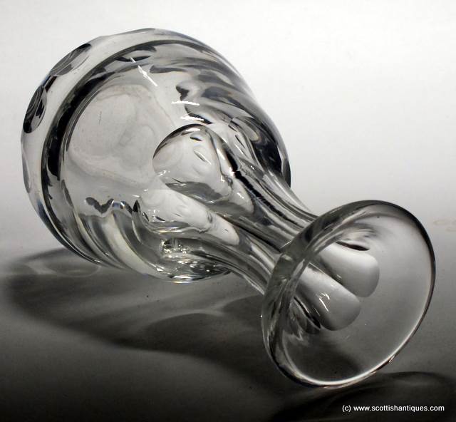 SOLD – Victorian Glass Noggin c1850
