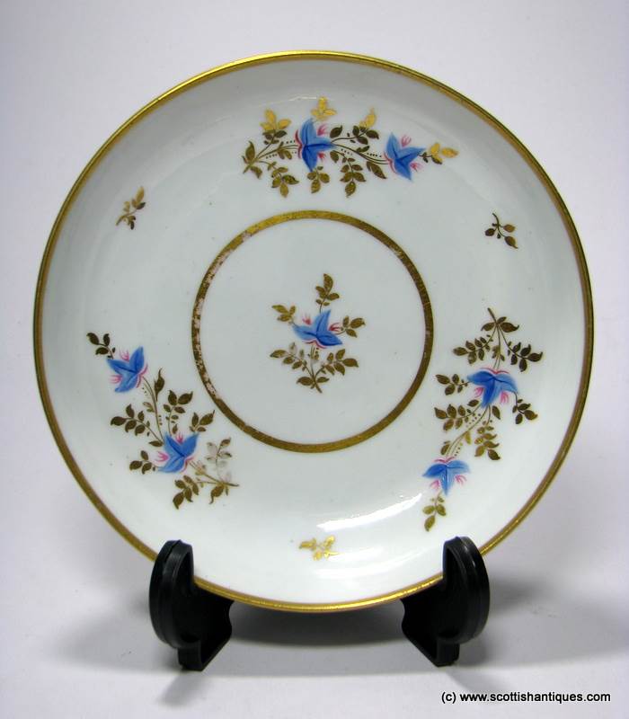 New Hall Porcelain Trio c1800