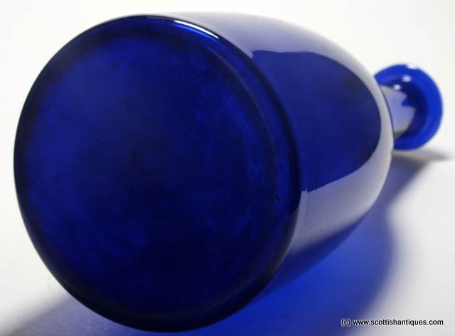 SOLD – Georgian Bristol Blue Glass Decanter c1810