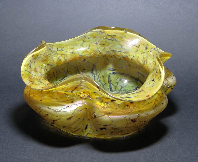 Large Wilhelm Kralik Art Nouveau ‘Bacillus’ Vase c1905