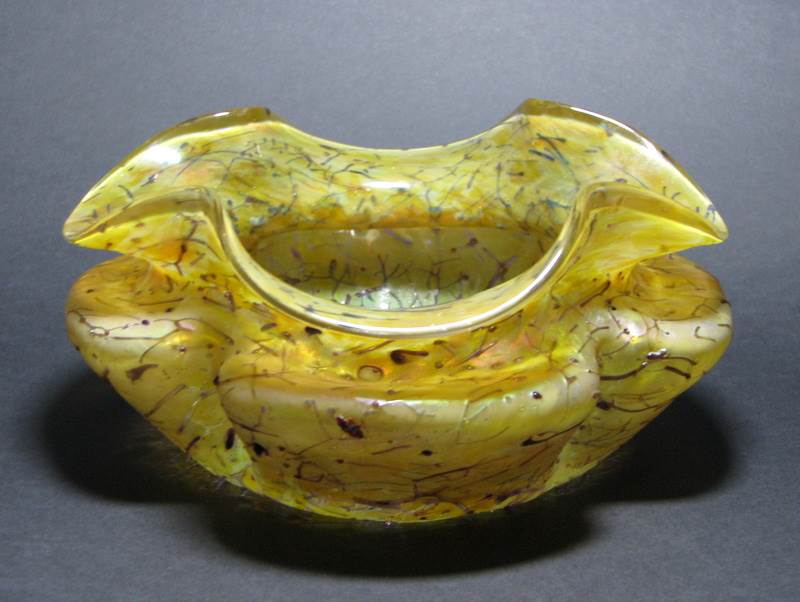 Large Wilhelm Kralik Art Nouveau ‘Bacillus’ Vase c1905