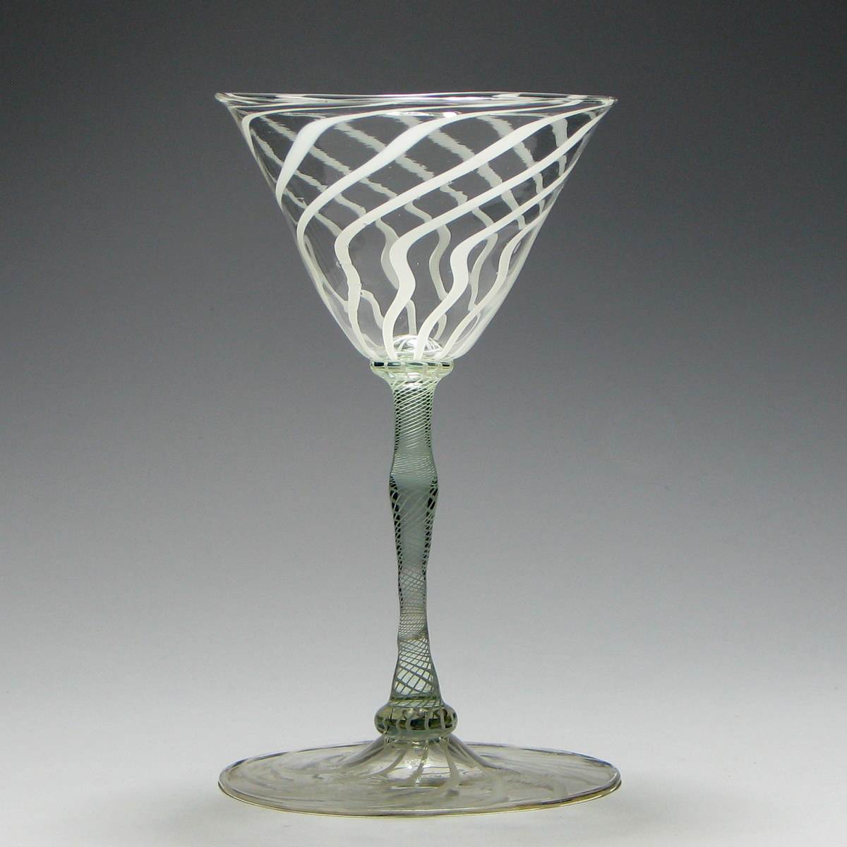 19th Century Venetian Vetro A Fili Glass