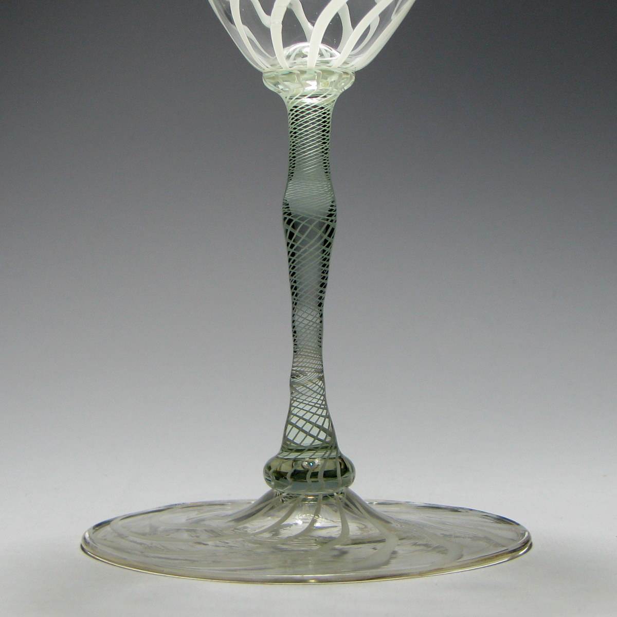 19th Century Venetian Vetro A Fili Glass