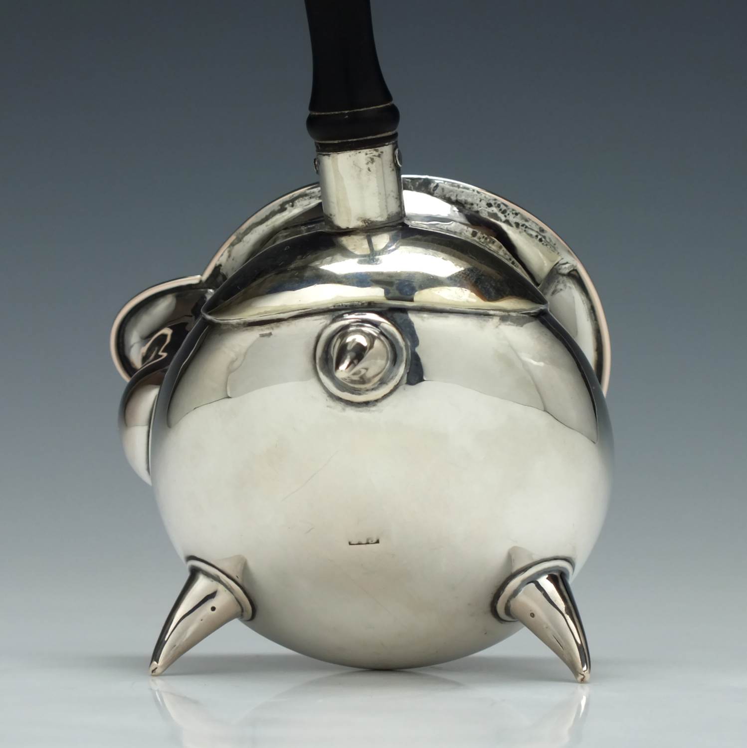 19th Century Silver Brandy Pan London c1840