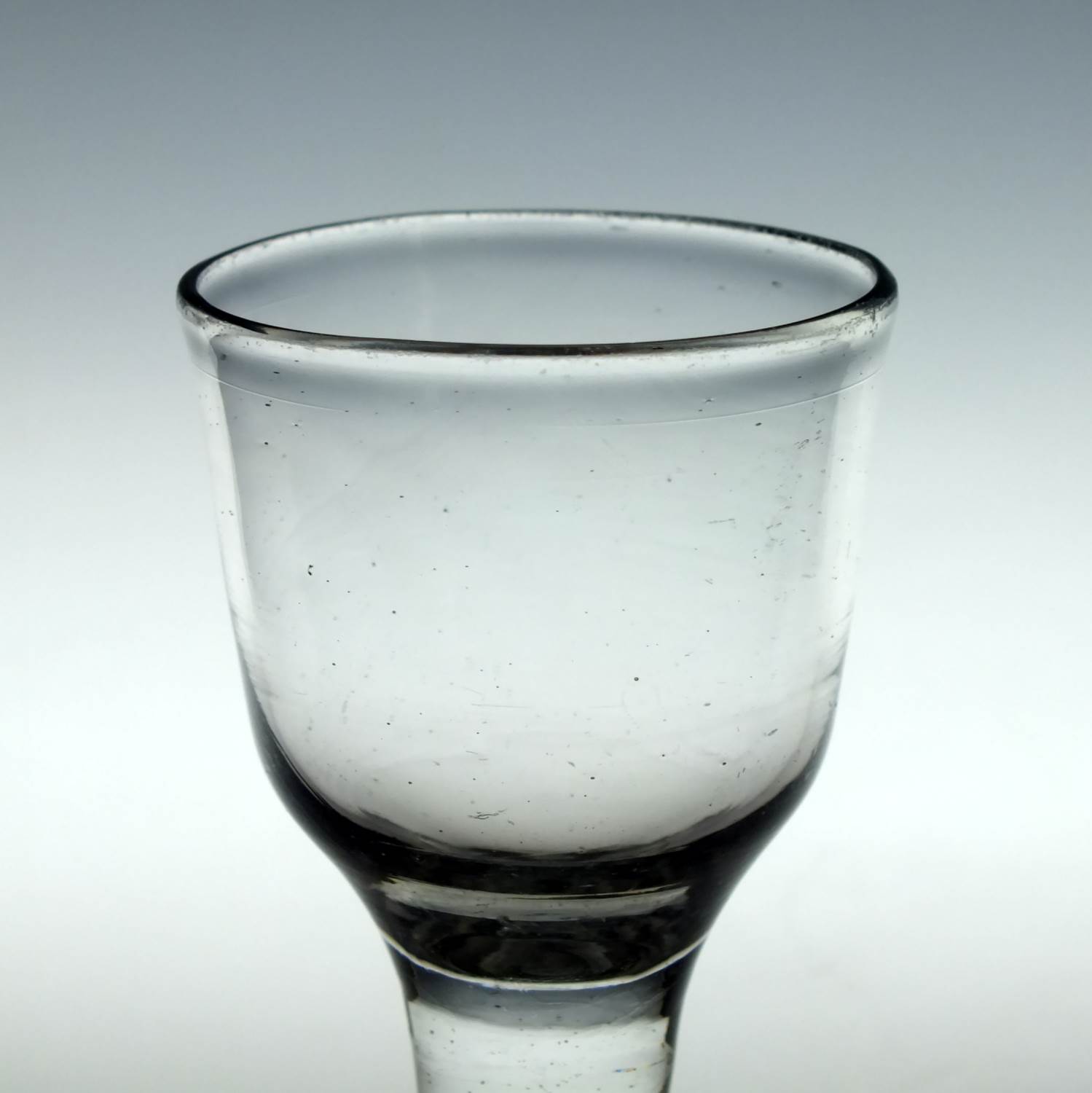 18th Century Plain Stem Dram Glass c1740 – Was £115