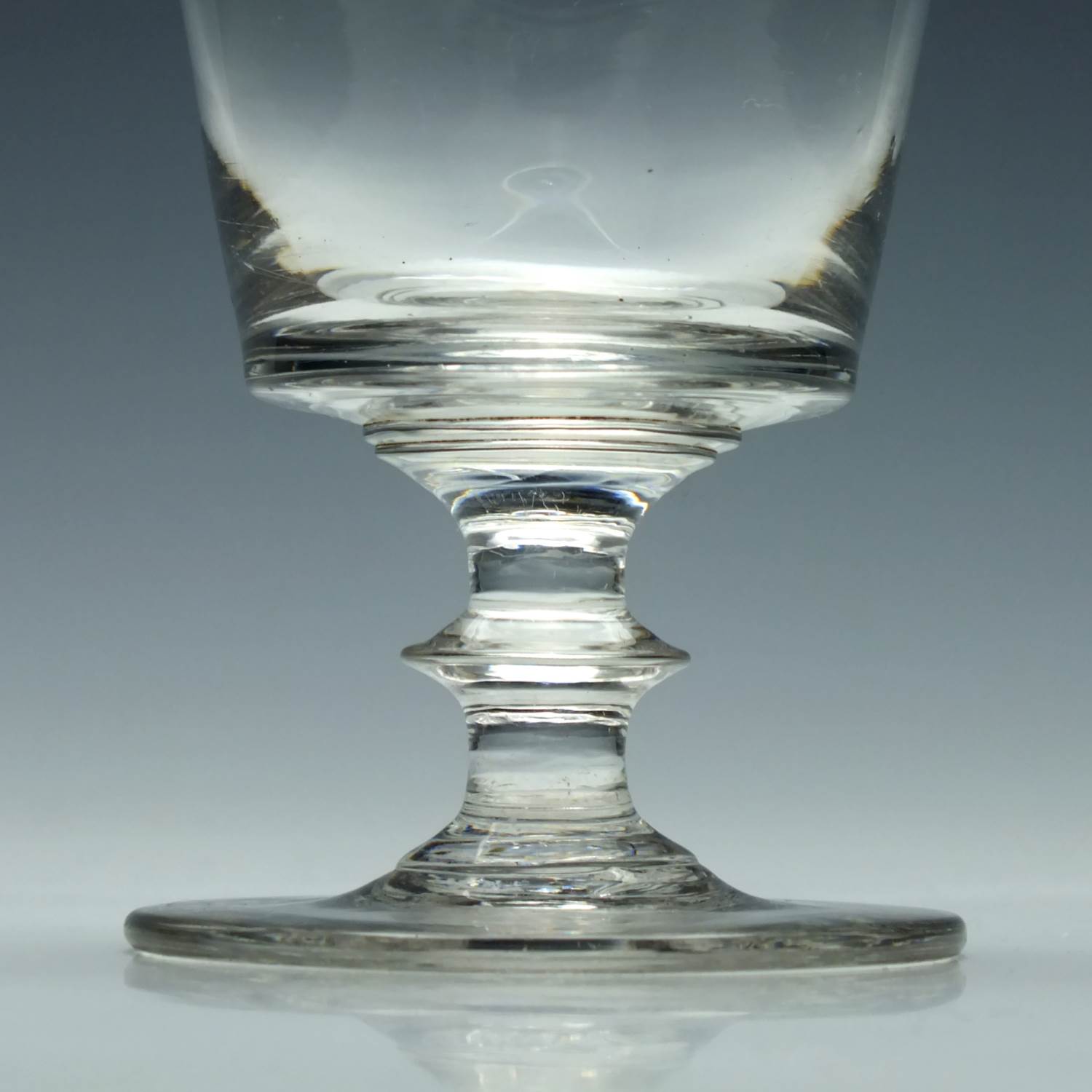 Georgian Bucket Bowl Glass Rummer c1830