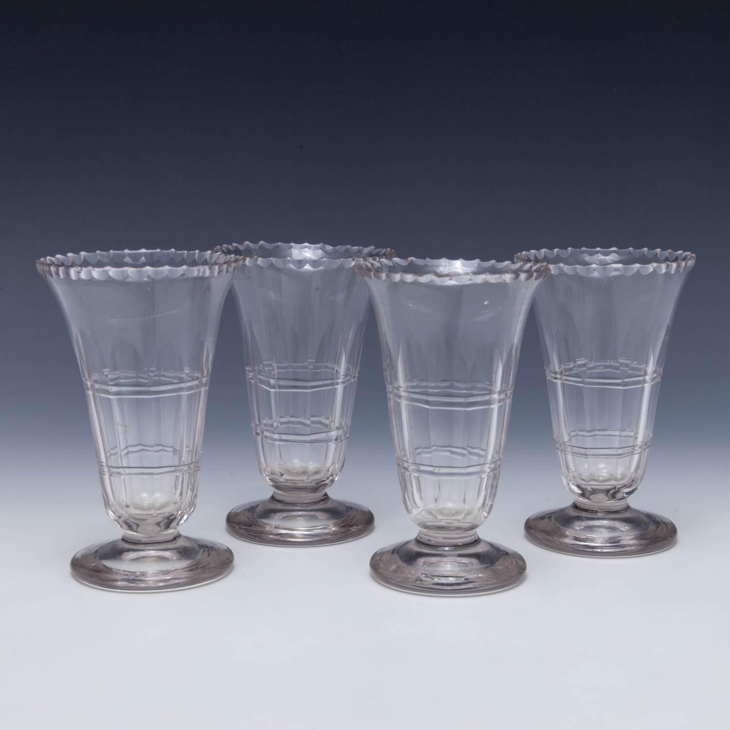 Set Of Four Georgian Jelly Glasses c1800