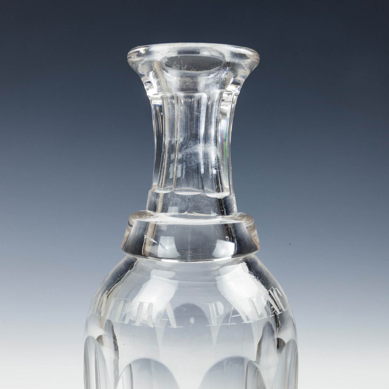 Edwardian Six Gill Glass Measure c1910
