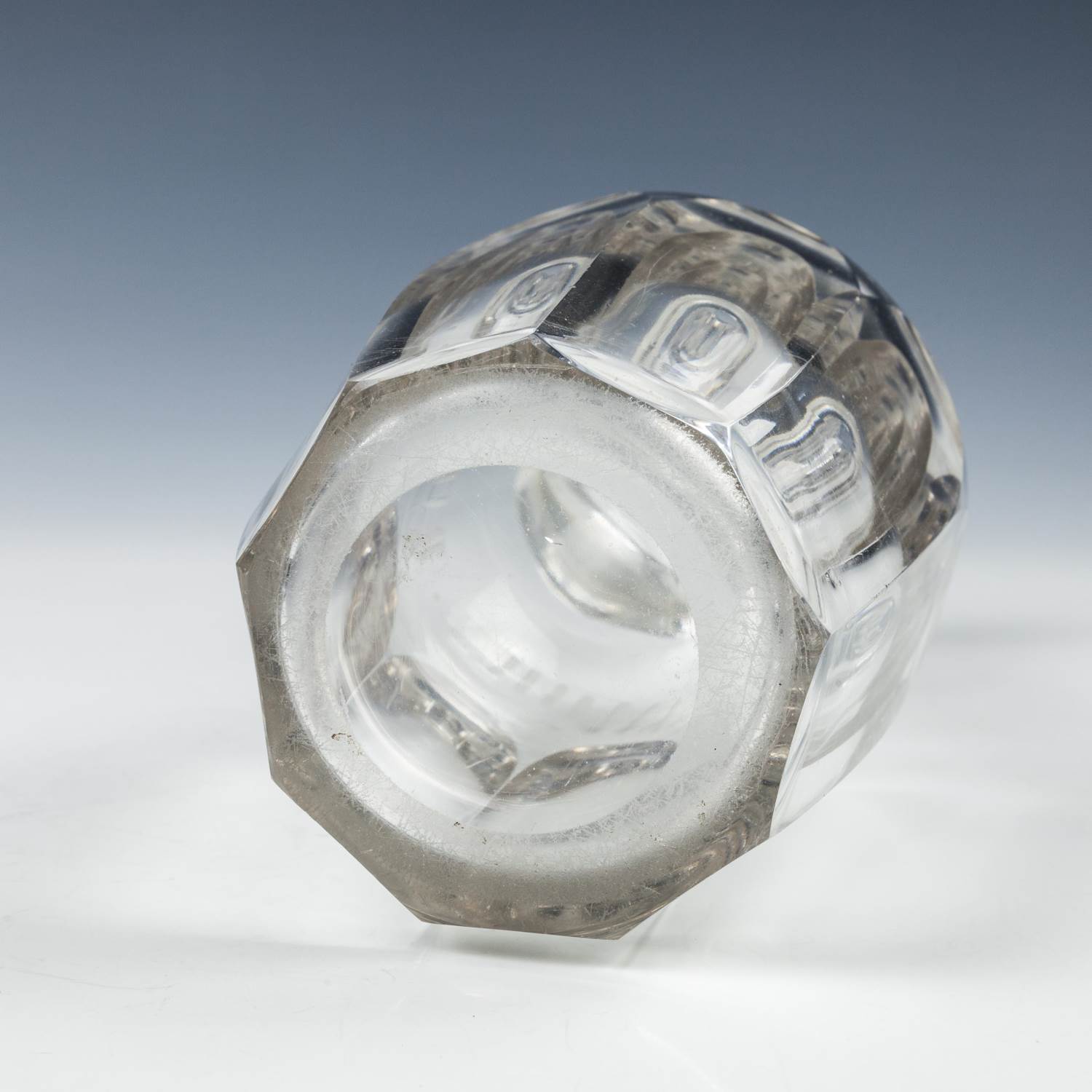 Edwardian Six Gill Glass Measure c1910