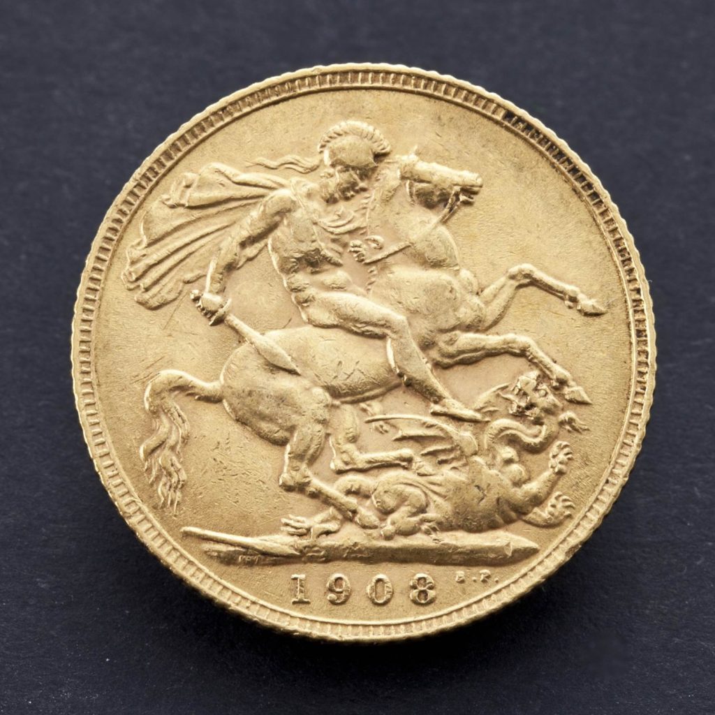 Edward VII 1908 Gold Sovereign
