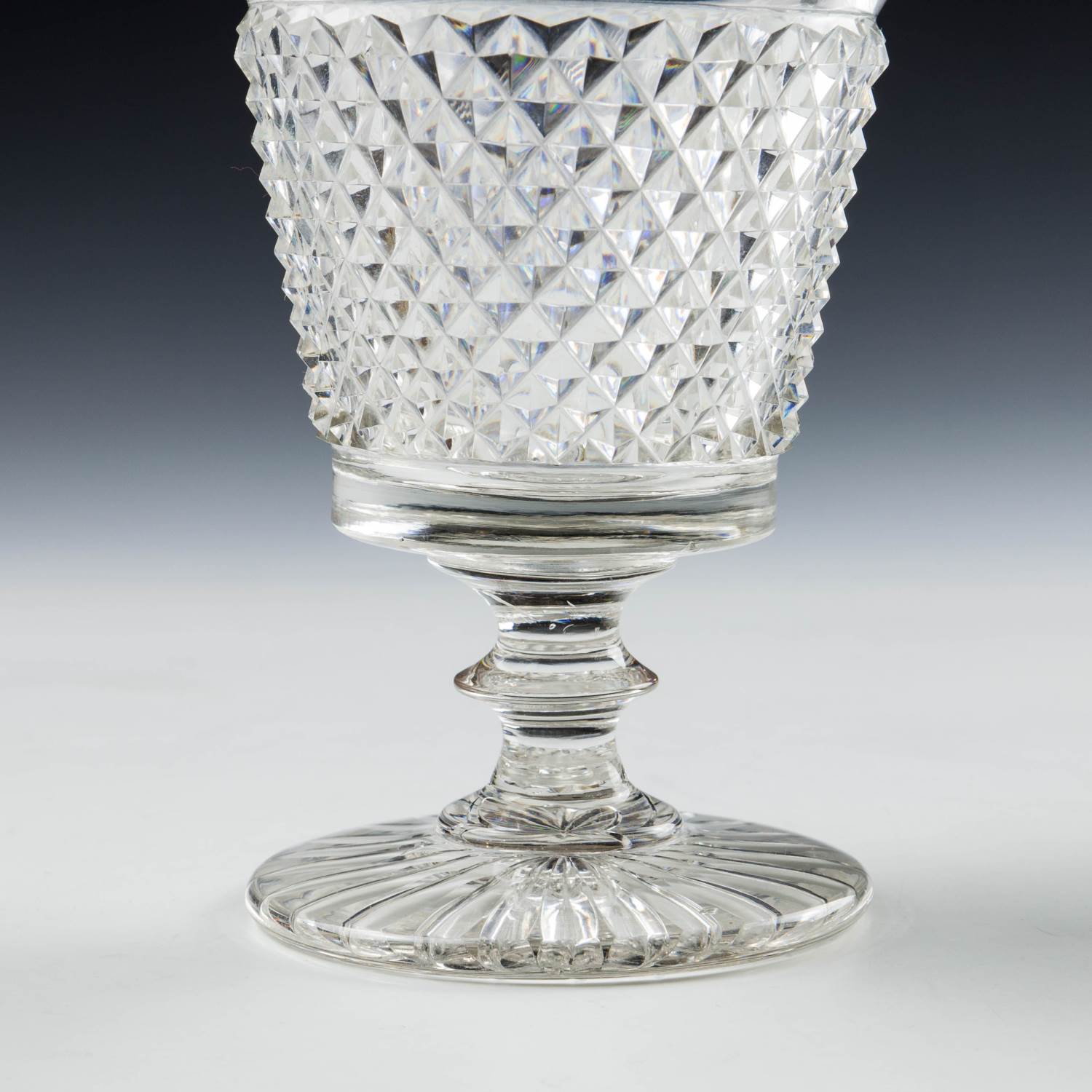 Cut Bucket Bowl Rummer c1835