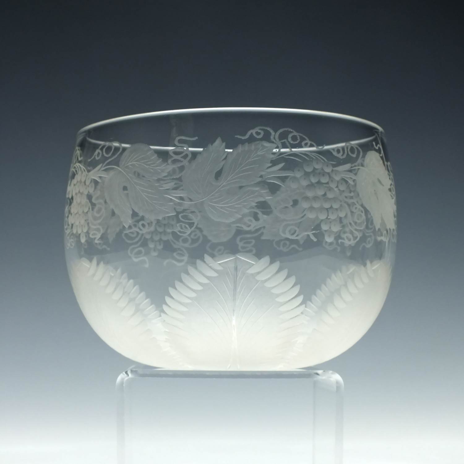 Four Victorian Finger Bowls ( Two Shown) c1860