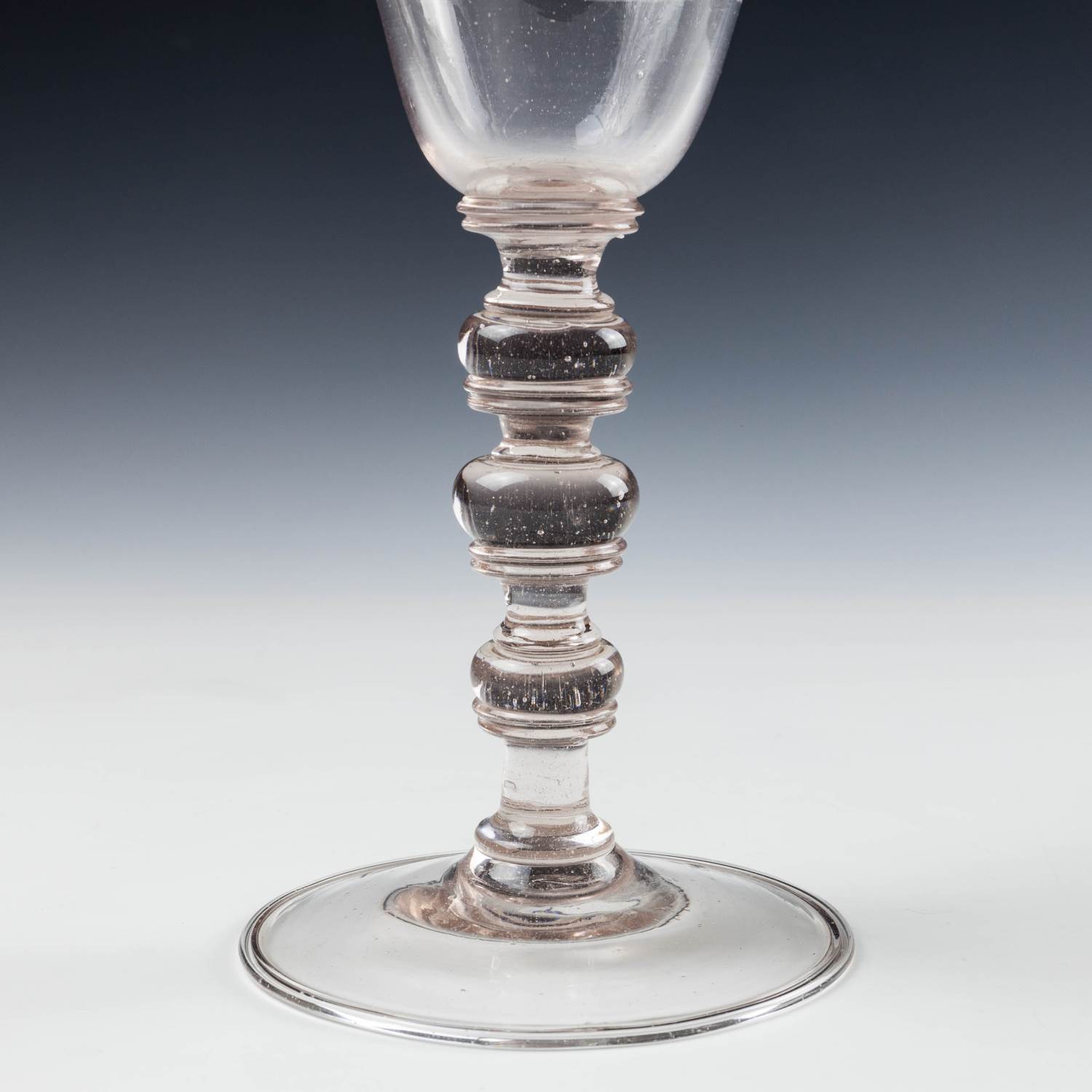 Engraved Bohemian Goblet c.1710