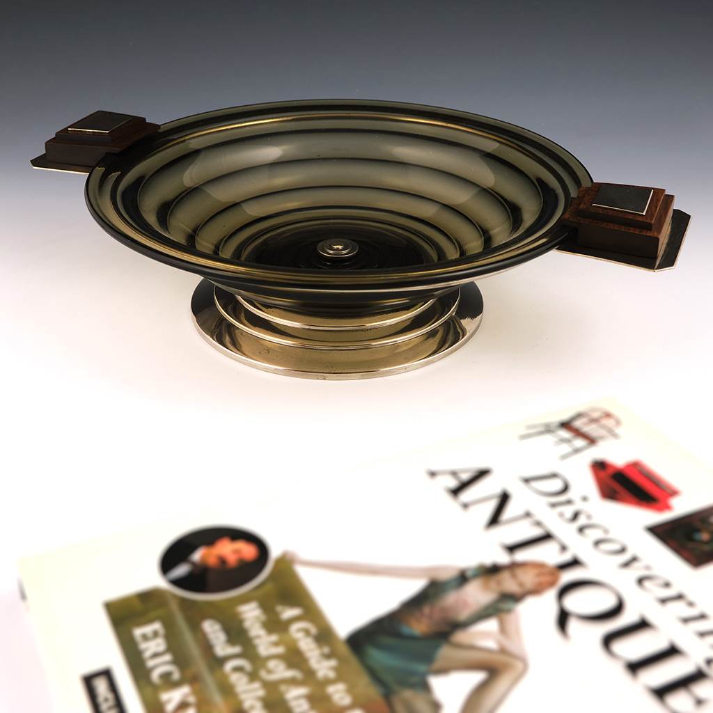 Art Deco Composite Glass Bowl c1930