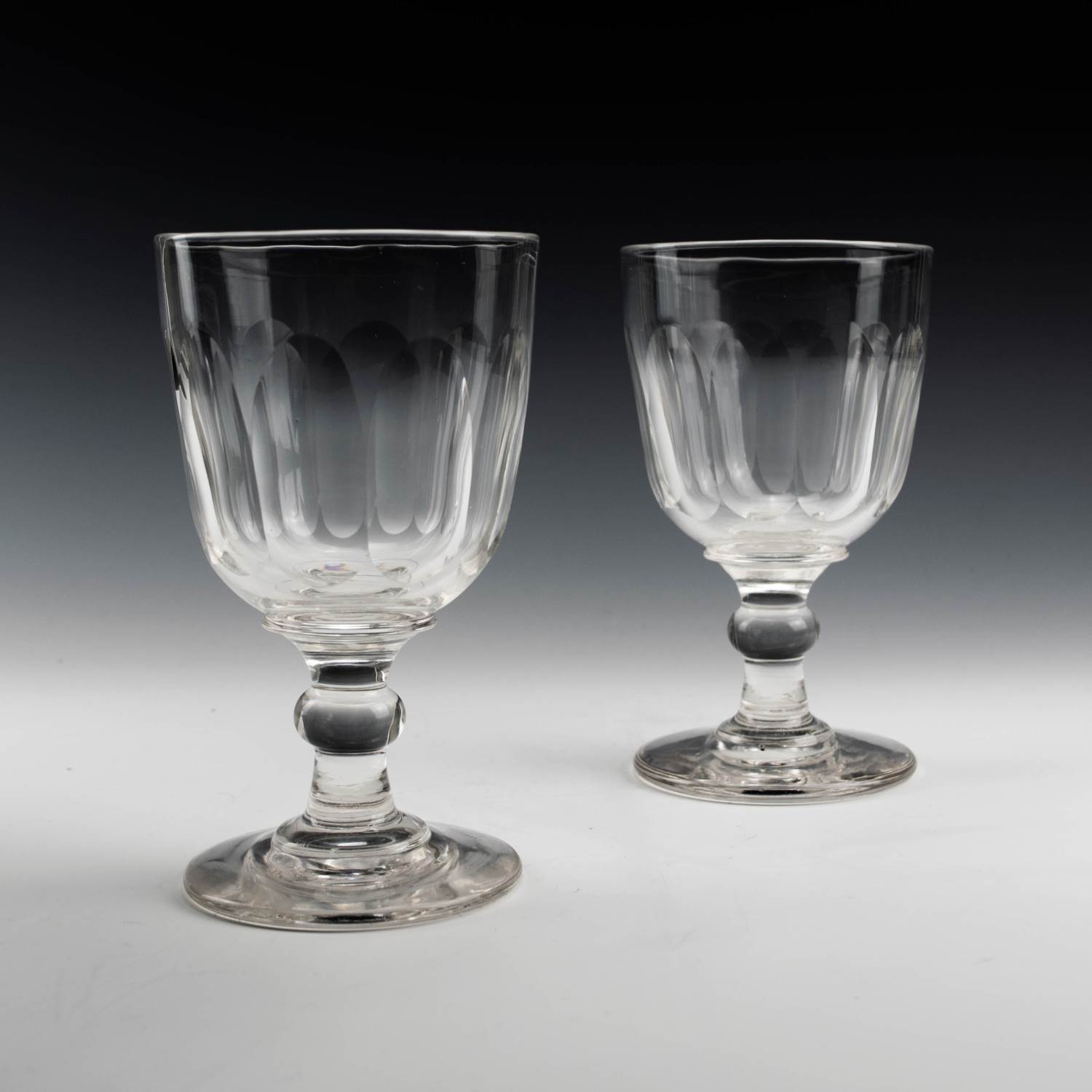 Pair of Victorian Rummers c1875