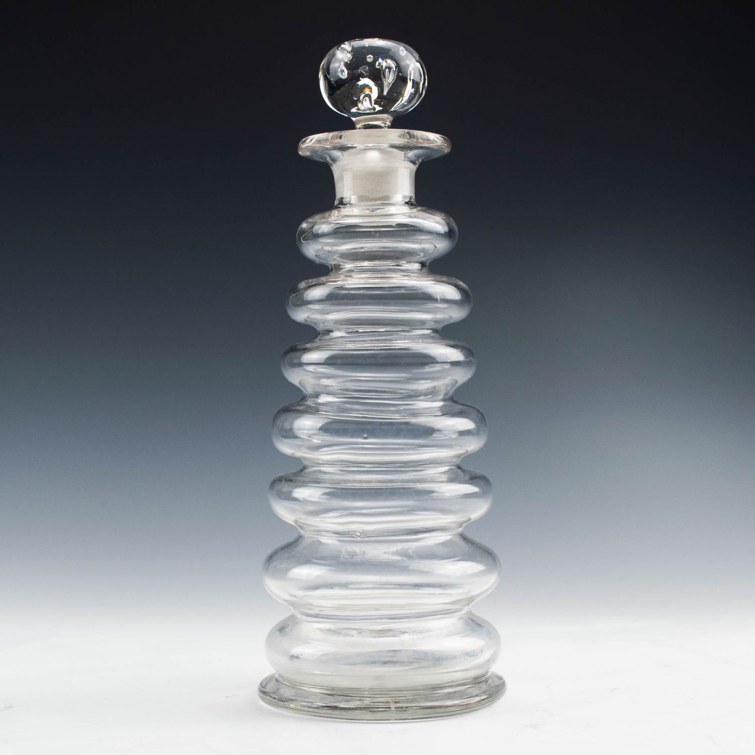 Victorian Beehive Decanter c1860