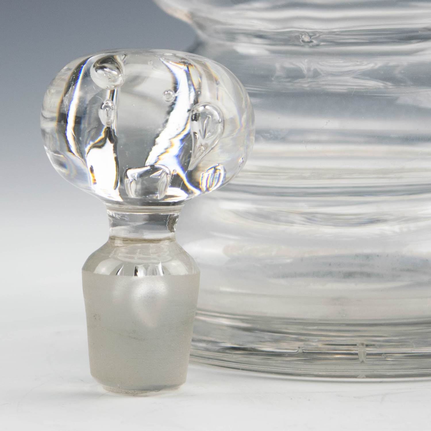 Victorian Beehive Decanter c1860