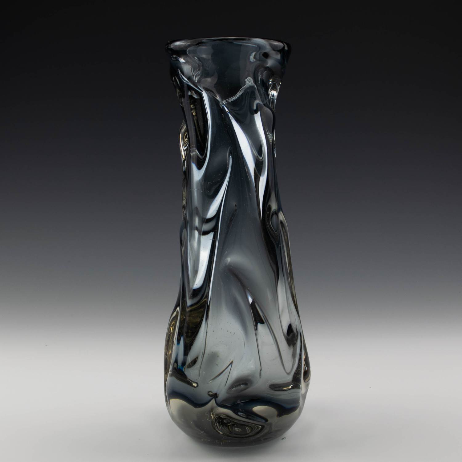 Whitefriars Lilac Knobbly Vase Designed by William Wilson and Harry ...