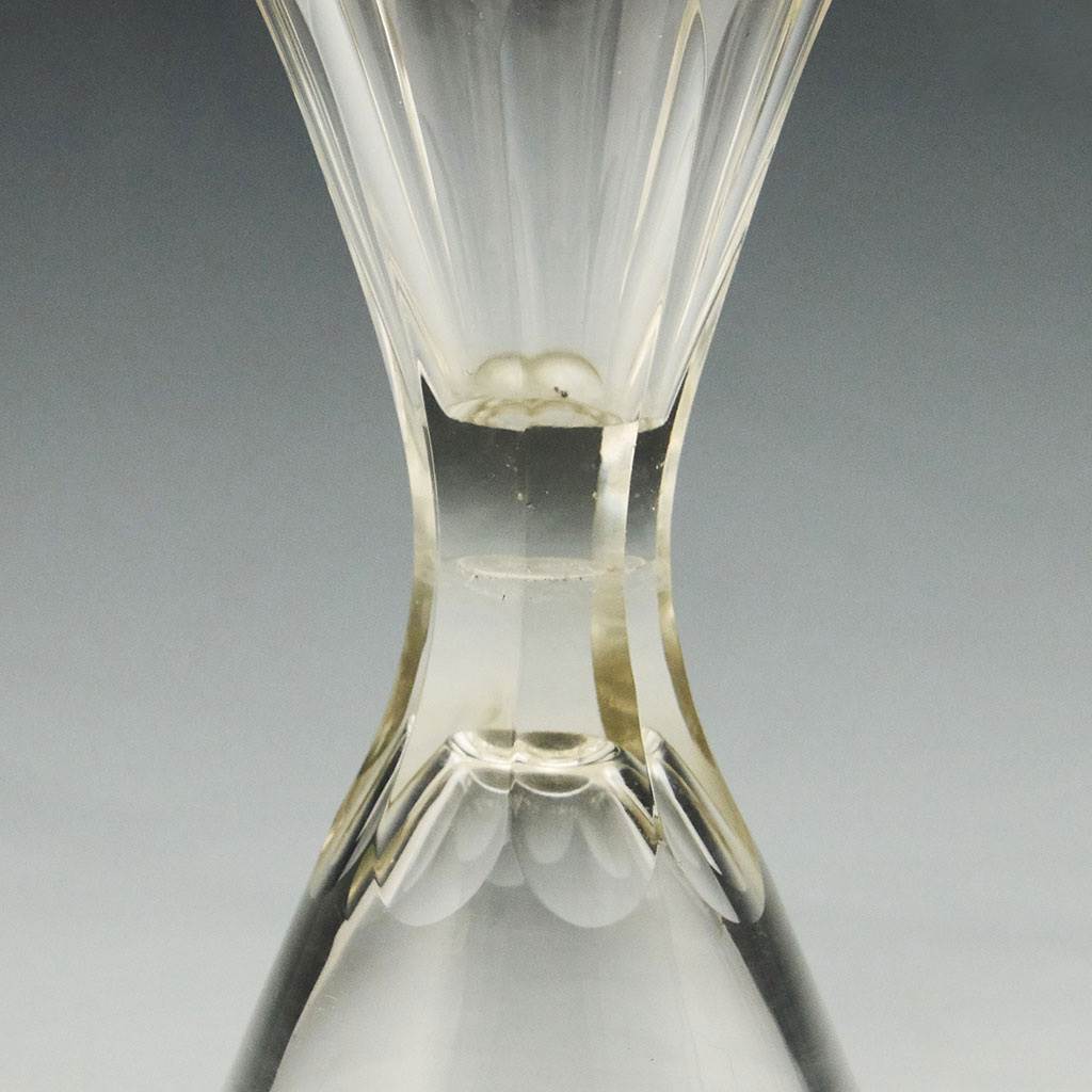 A Double Ended Dram Glass c1840