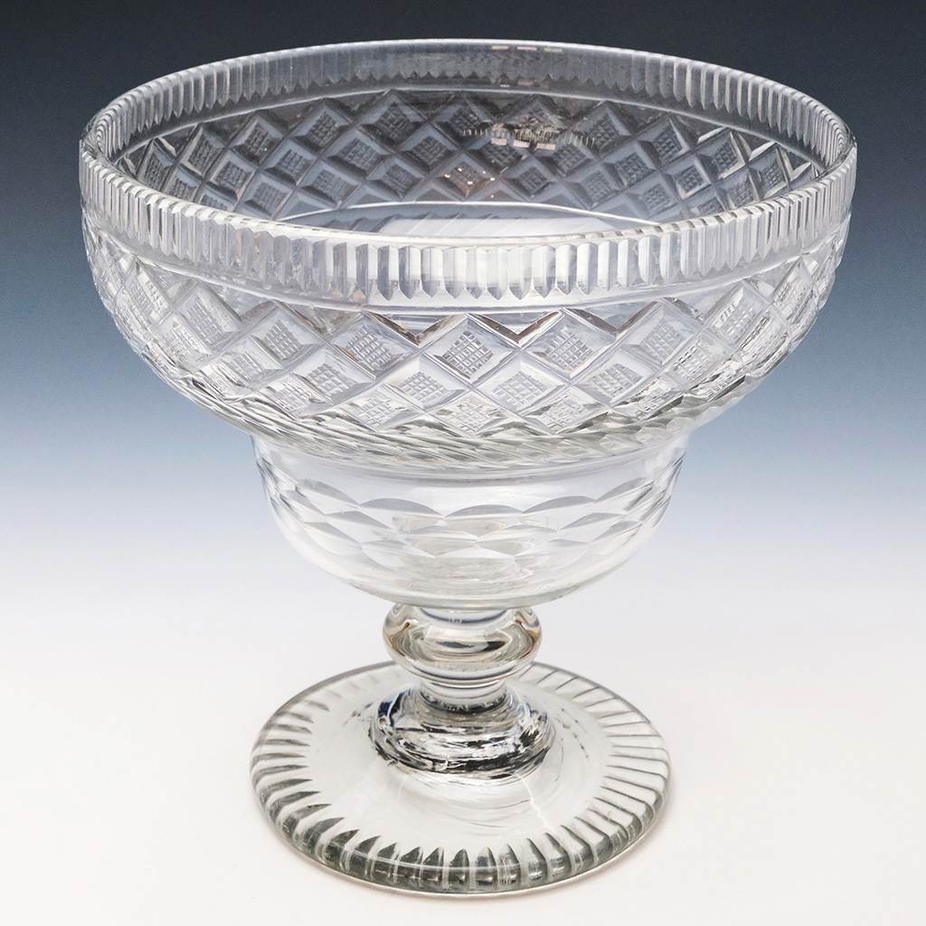 Anglo Irish Kettle Drum Standing Bowl c1830