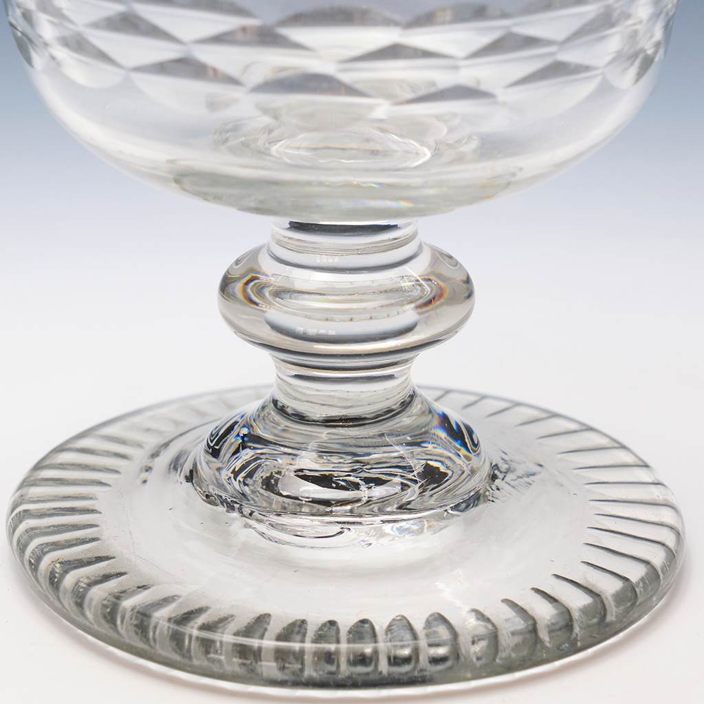 Anglo Irish Kettle Drum Standing Bowl c1830