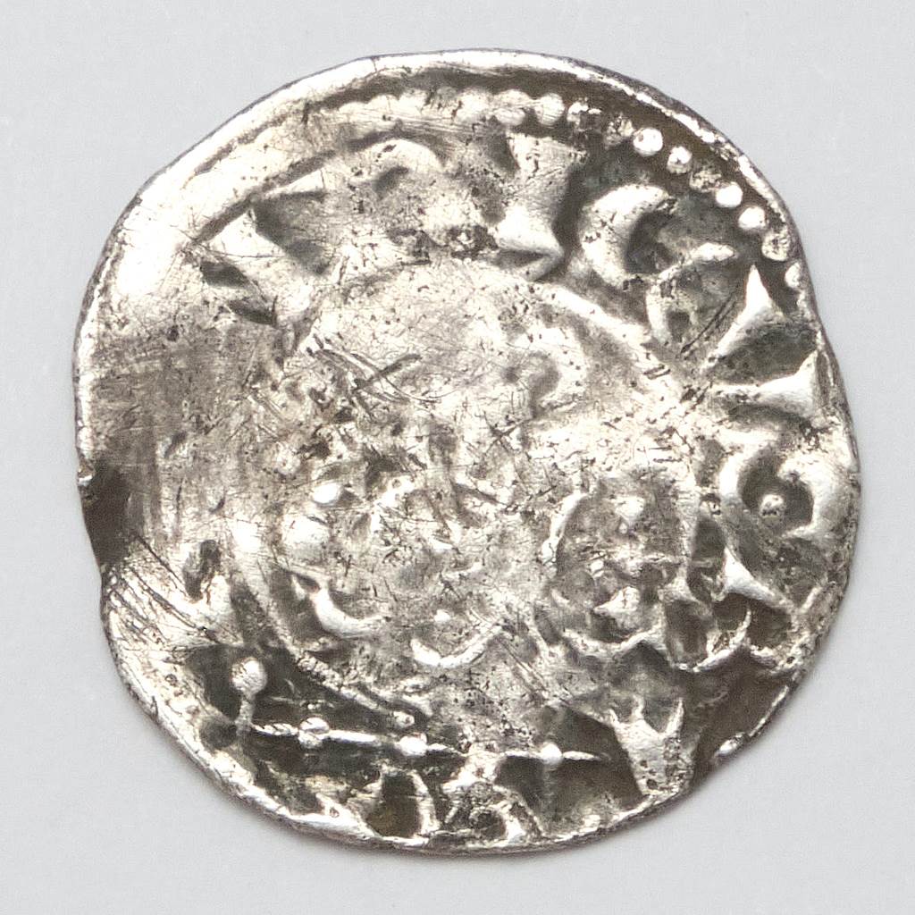 King John 1199–1216 Hammered Silver Penny Lincoln Mint