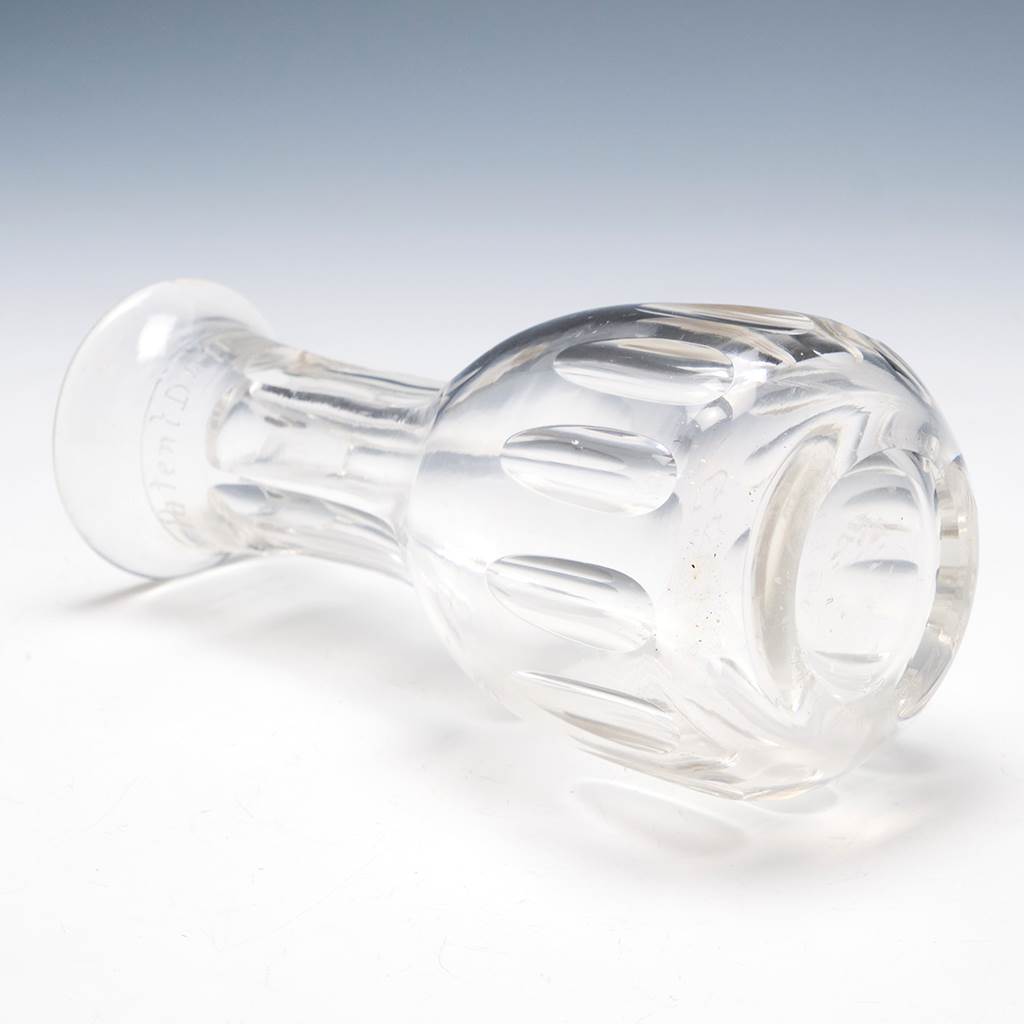 Richardson’s Patent D471 Glass One Gill Spirit Measure c1880