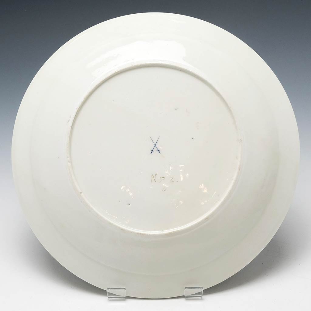 Meissen Tiger Plate From The Japanese Palace Service c1730
