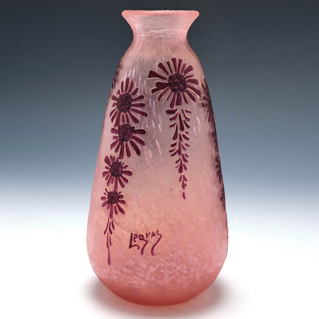 Signed Legras Art Deco Vase c1925