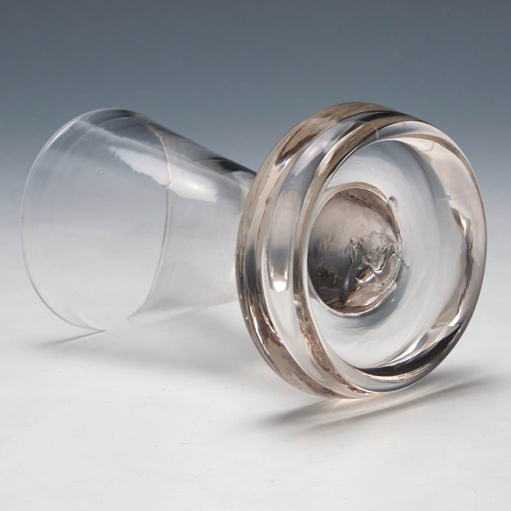 Flanged Foot Firing Glass c1780