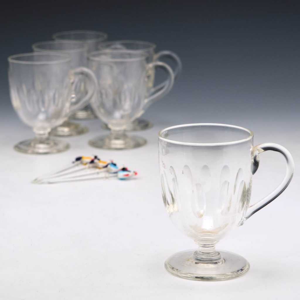 Victorian Custard Cups Sweetmeats and Jellies