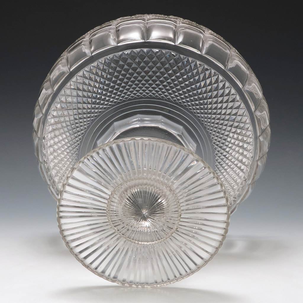 Anglo Irish Cut Glass Bowl c1825