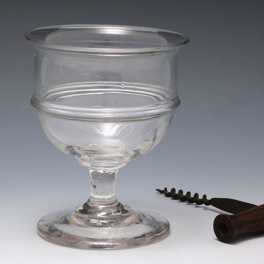A Good 19th Century Glass Rummer c1835