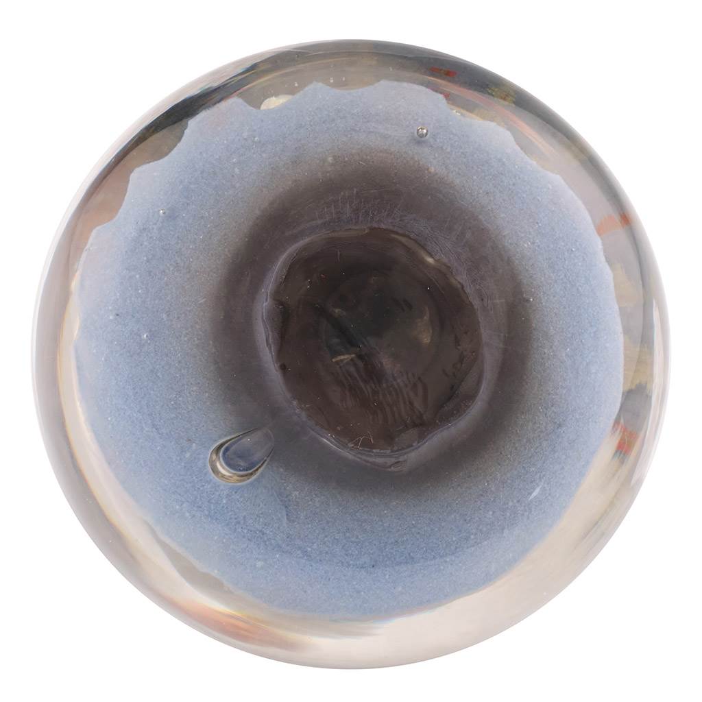 A Large 3″ Eight Spoke Vasart Radial Concentric Paperweight c1950
