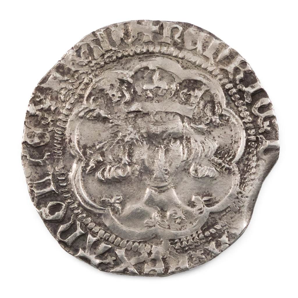 Henry V Silver Groat, Frowning Bust with Mullet on Shoulder 1413-22