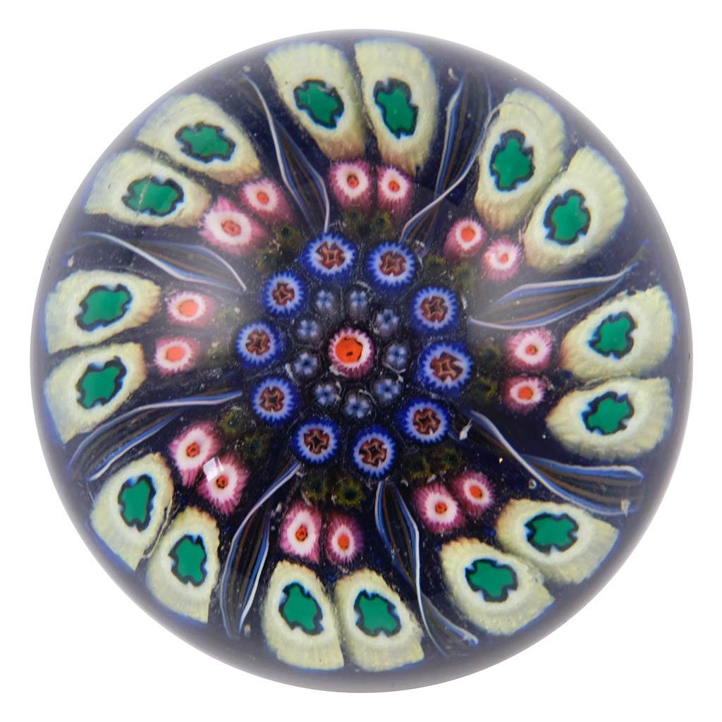 A Vasart Strathearn Paperweight By The Ysart Brothers