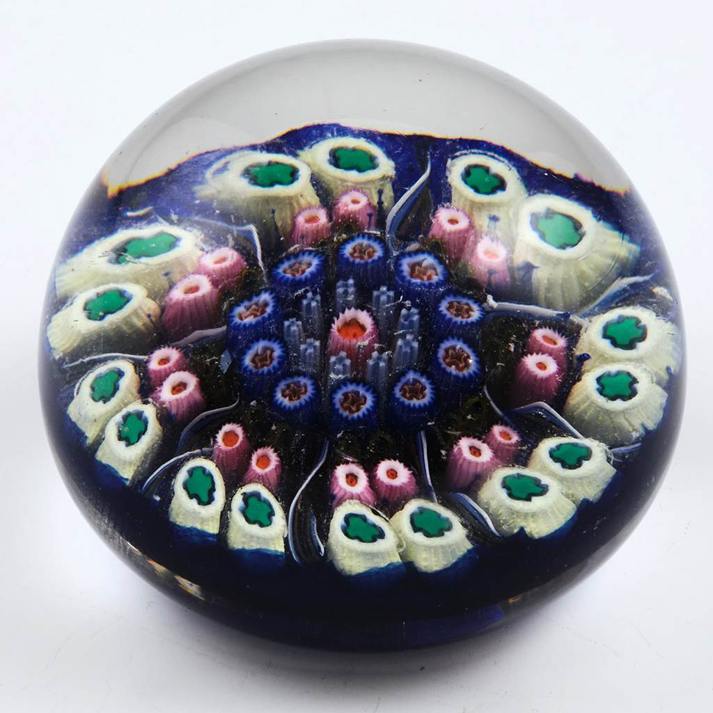 A Vasart Strathearn Paperweight By The Ysart Brothers